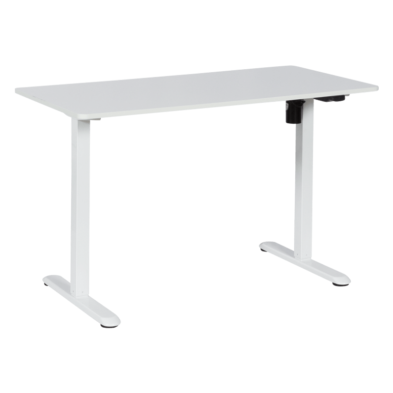 Ергономично регулируемо бюро Carmen CR-111 - бяло | eOffice.bg